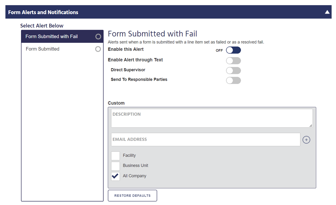 Basic Form Overview in Sospes